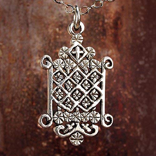 Amazon.com: OGOUN VEVE - Solid Cast Voodoo Lwa Vodou Charm Pendant in ...