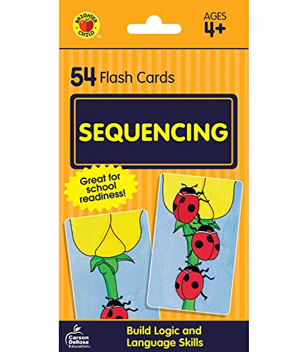 Buy Carson Dellosa - Sequencing Flash Cards - 54 Cards to Learn ...