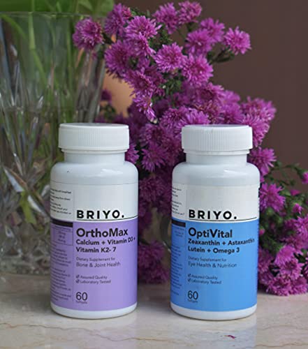 Briyosis OptiVital - Lutein, Zeaxanthin, Astaxanthin And Omega 3 Fatty ...