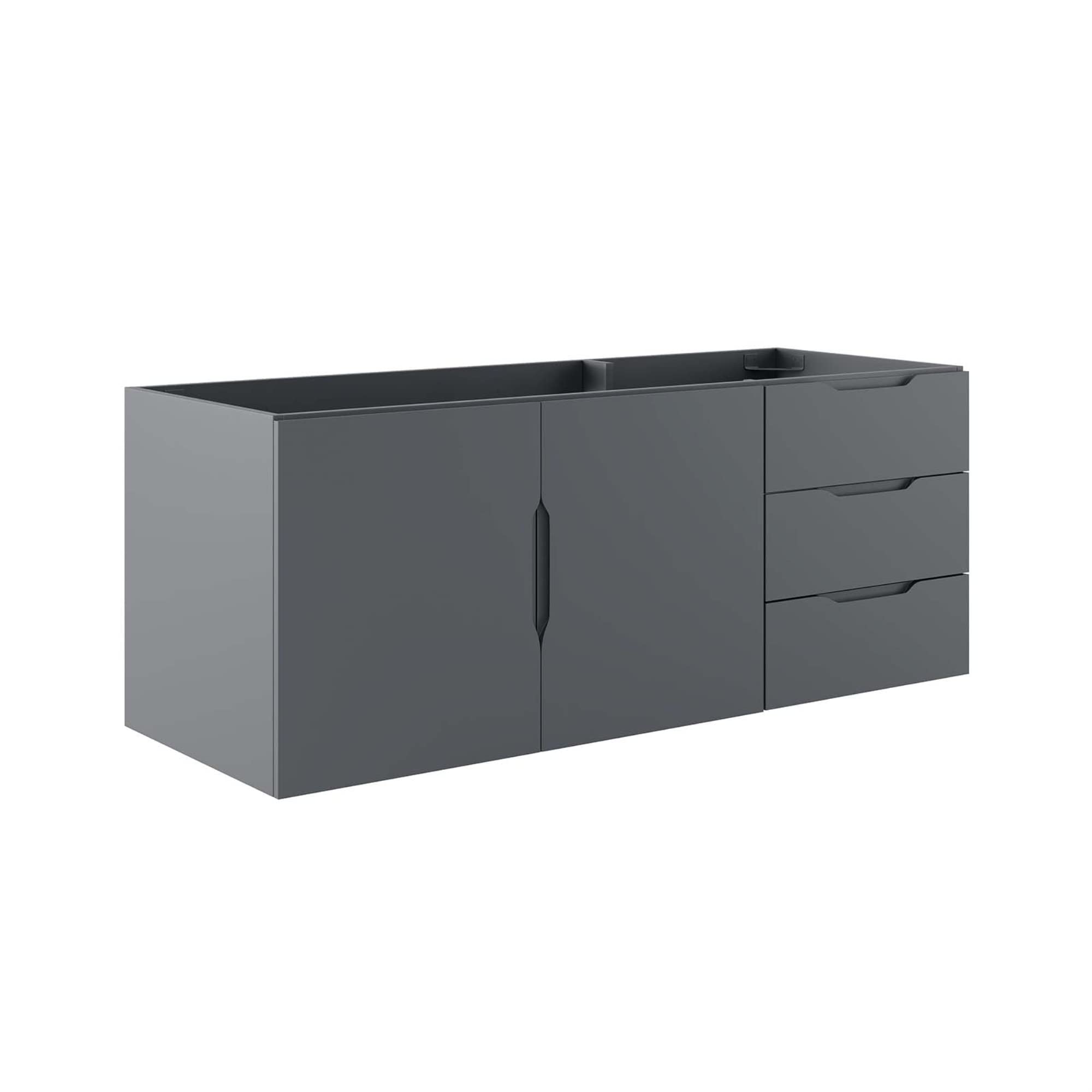 Modway Vitality 47" MDF and Particleboard Bathroom Vanity Cabinet in ...