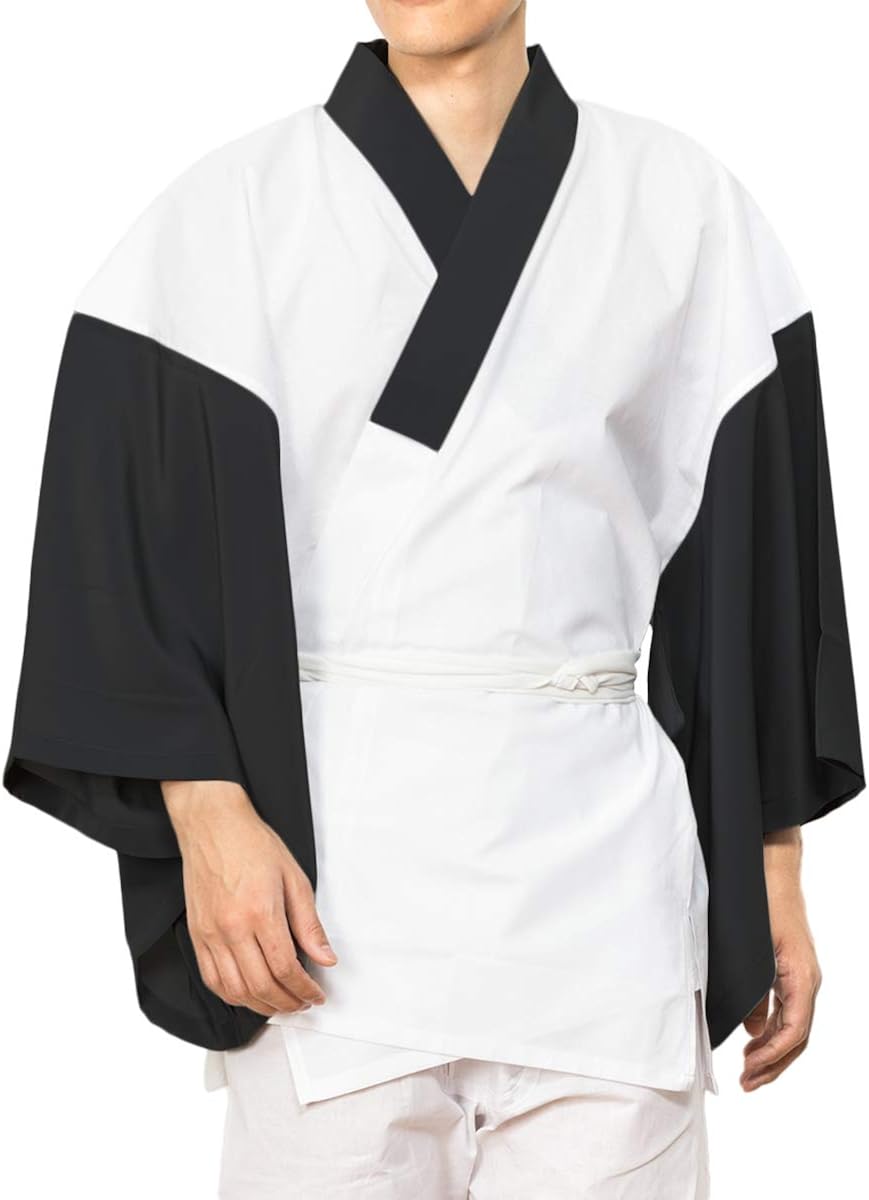 Amazon.com: KYOETSU Men's Japanese Kimono Undergarment Short Type ...