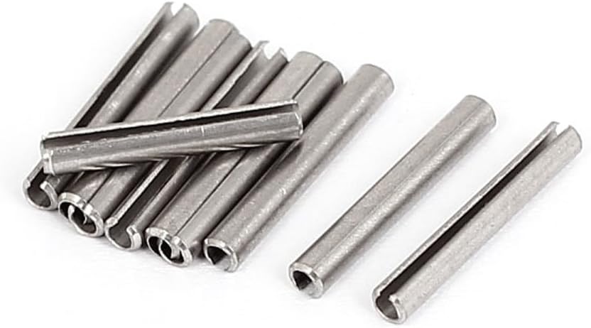 M2 x 16 mm, 304 Edelstahl, zwei getrennte Spring Roll Spannstifte 10 ...