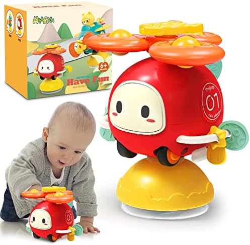Suction Cup Spinner Toy for 12-18 Months Old, High Chair Car/Spinner ...