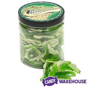 Amazon.com : Gummy Alligator Candy: 125-Piece Jar : Grocery & Gourmet Food
