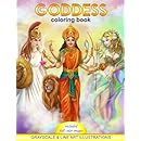 Amazon.com: Goddess Coloring Book. Grayscale & line art illustrations ...