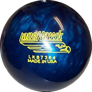 Amazon.com : 10-lb LaneHawk Polyester Bowling Ball Deep Aqua : Sports ...