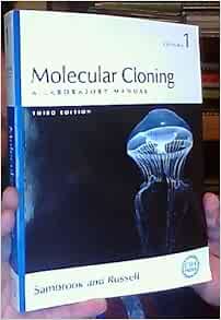 Molecular Cloning: A Laboratory Manual, Volume 1 ONLY: Joseph Sambrook ...