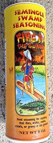 Amazon.com : Seminole Swamp Seasoning - Fire in the Swamp 8 oz ...
