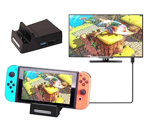 Switch Dock Portable Mini Switch Docking Station Replacement for ...