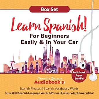 Amazon.com: Learn Spanish for Beginners Easily & in Your Car Audiobook ...