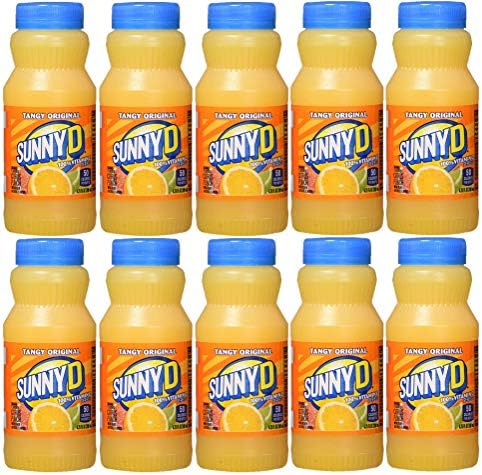 Sunny D Tangy Original Flavor, 6.75 Oz, Pack of 10 price in Saudi ...
