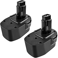 Amazon.com: Upgraded 2Packs 3500mAh 14.4V Replacement Battery for Black ...