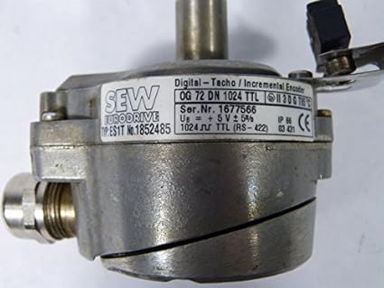 Sew Eurodrive 1852485 Digital-Tacho Incremental Encoder: Amazon.com ...