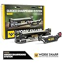 Work Sharp WSGSS Guided Sharpening System, bench-top knife sharpener, angle guides, diamond ...