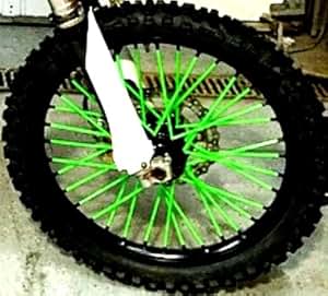 Amazon.com: "MADE IN USA" Bykas-K-Green-Spoke, Covers, Wraps, Skins ...
