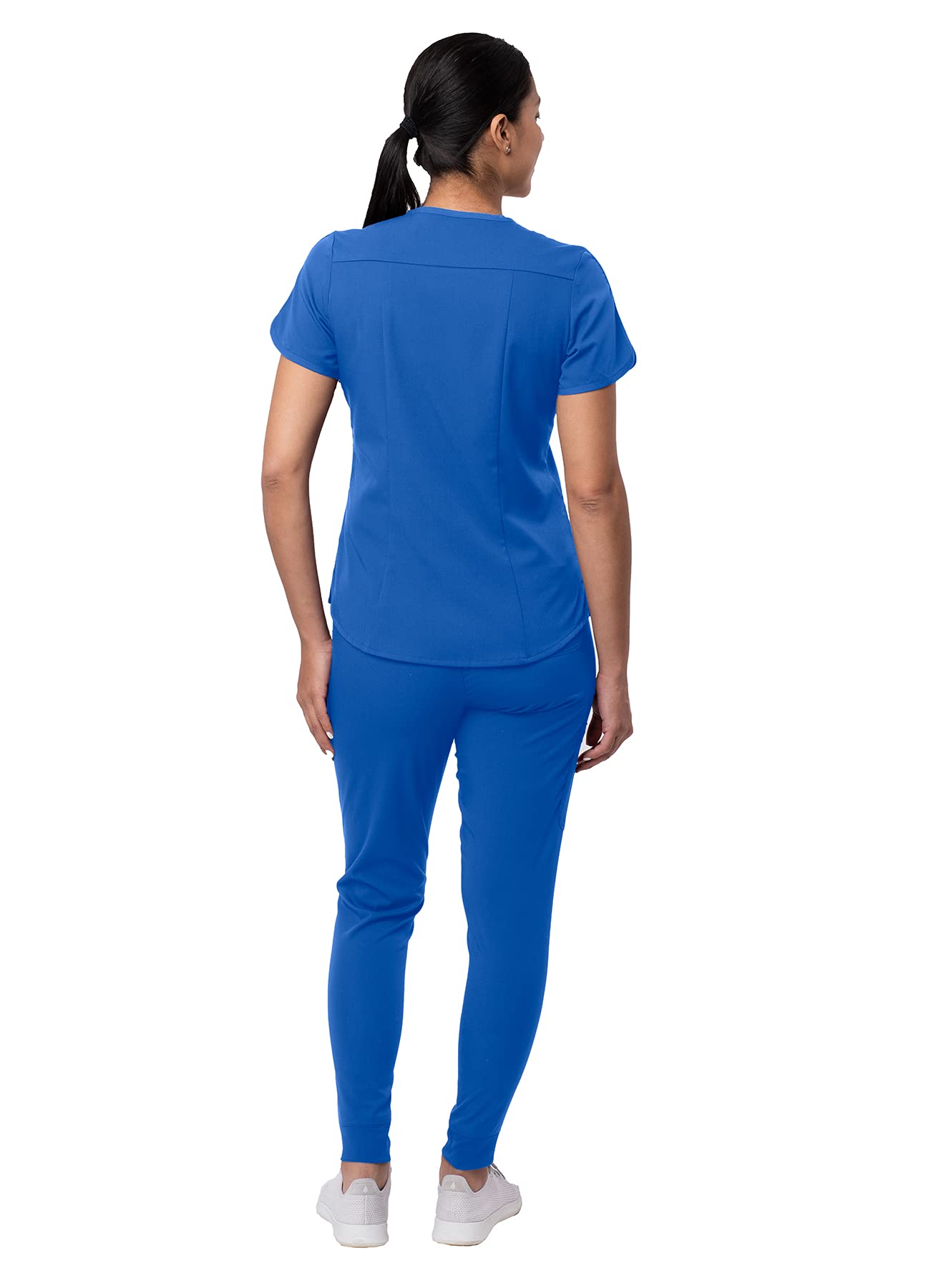 Adar Uniforms Pro Modern Athletic Scrub Set For Women - V-Neck Top ...
