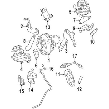 Amazon.com: Mercedes-Benz 002 540 70 97, Air Pump Check Valve: Automotive