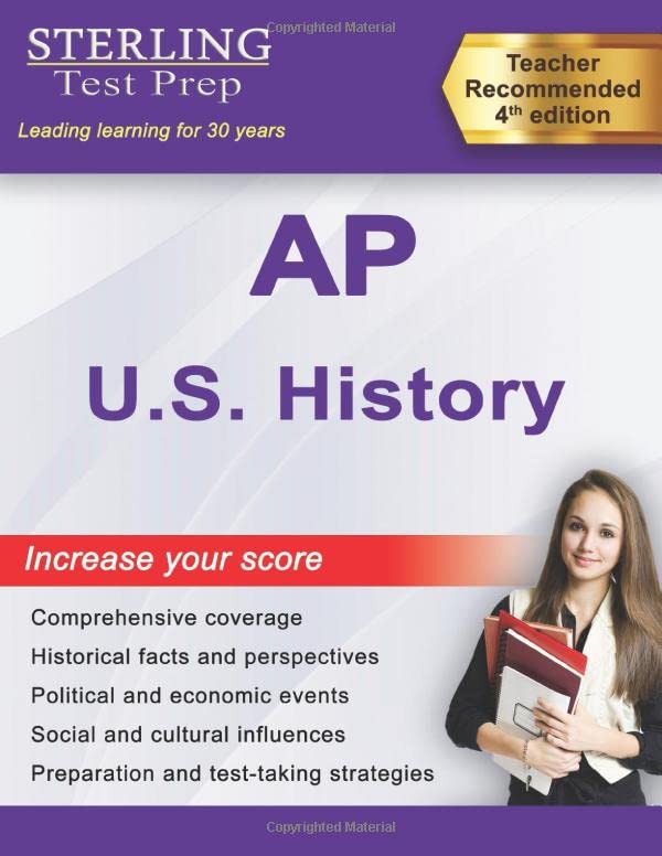 Sterling Test Prep AP U.S. History: Complete Content Review For AP US ...
