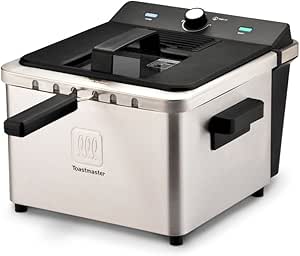 Amazon.com: Toastmaster TM-168DF Deep Fryer, 4 Liter, Stainless Steel ...