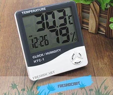 FreshDcart Measurement Room Temperature Device Meter Humidity Monitor ...