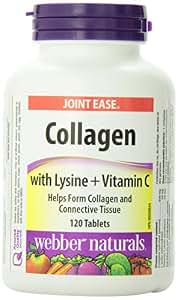 Webber Naturals Collagen Plus, Lysine and Vitamin C Tablets, 120-Count ...
