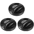 Amazon.com: uxcell Timer Knobs Range Replacement Knobs Time Control Knob Round D Shape Shaft for ...