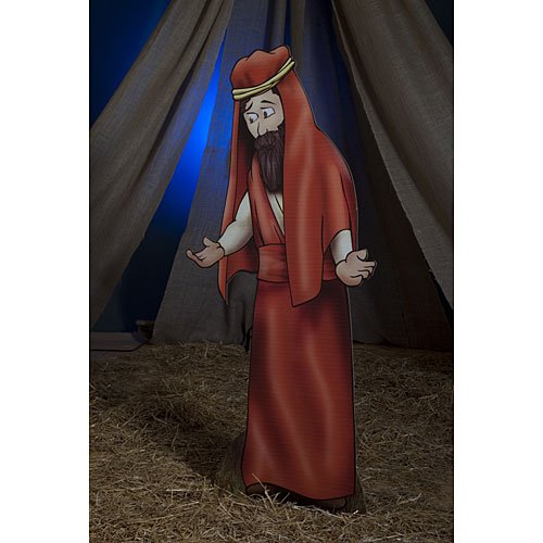 Amazon.com: Joseph Nativity Standee Standup Photo Booth Prop Background ...
