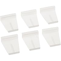 Prime-Line L 5525 Screen Lift Tabs, Universal, White Plastic (6 Pack ...