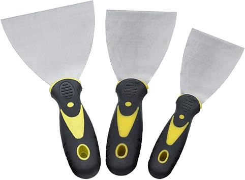Wallpaper Scraper Tool Set 3 Pack Paint Scrapers with Plastic Handle ...