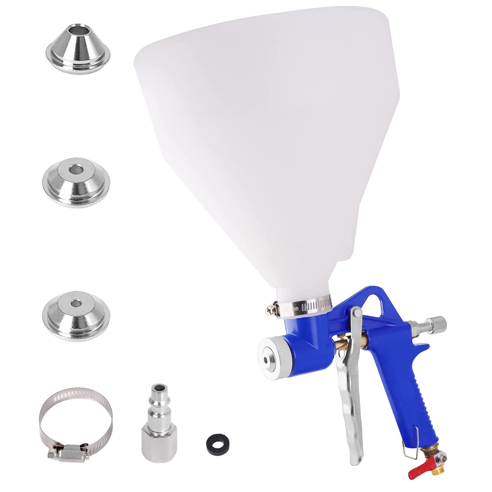 Drywall Wall Sprayer,Air Hopper Spray Gun 1.5 Gallon Paint Texture Tool ...