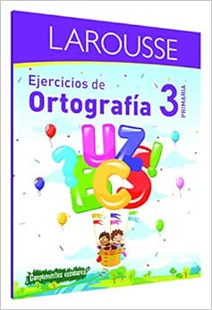 Ejercicios de Ortografía 3primaria: Varios Autores: Amazon.com.mx: Libros