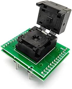 QFN24 MLF24 programming Socket to Double PCB IC Test Socket Pitch 0.5mm ...
