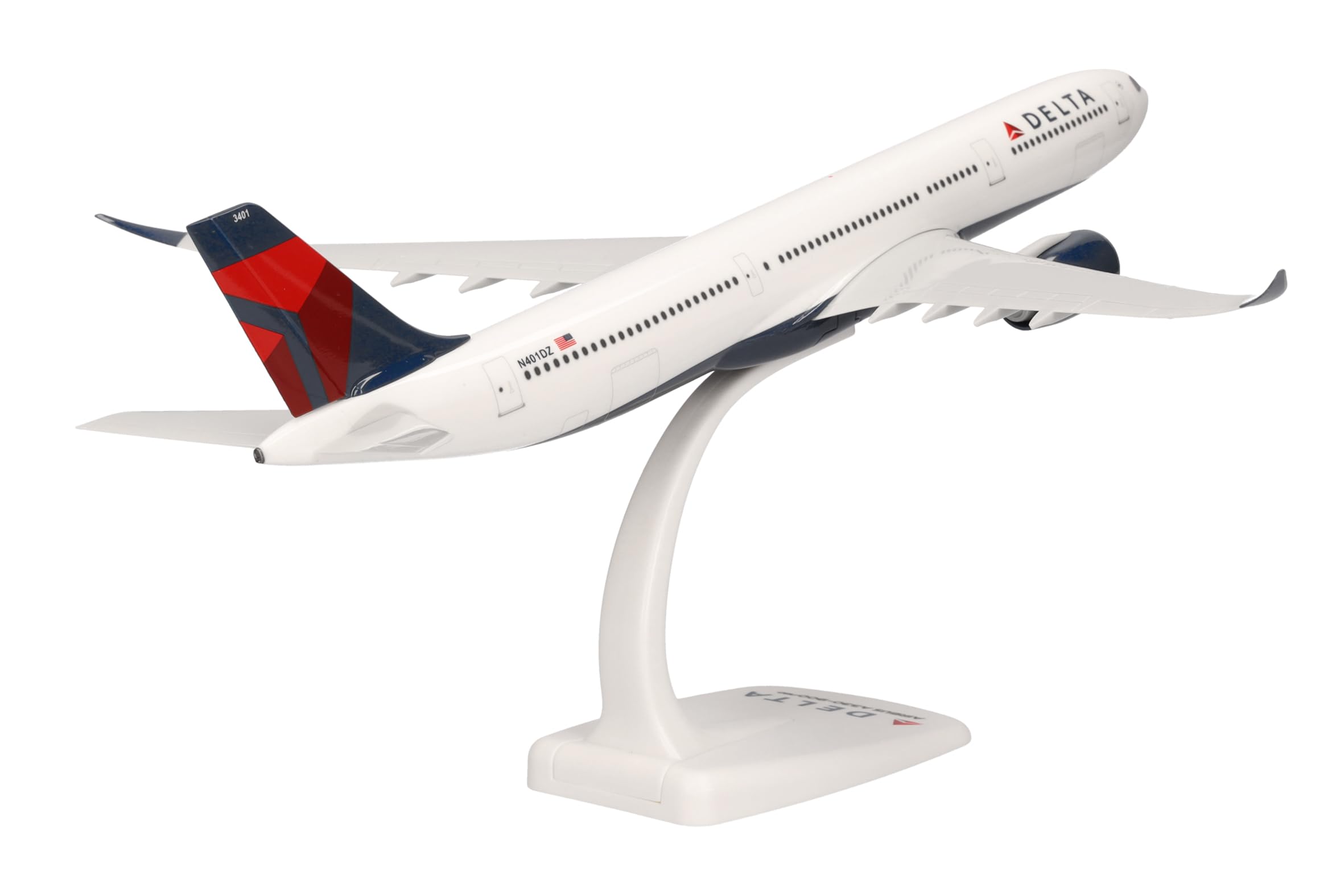 Herpa Snap-fit Airplane Model Airbus A330-900neo Delta Air Lines On ...