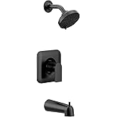 Moen Genta LX Matte Black Pressure Balancing Eco-Performance Modern ...