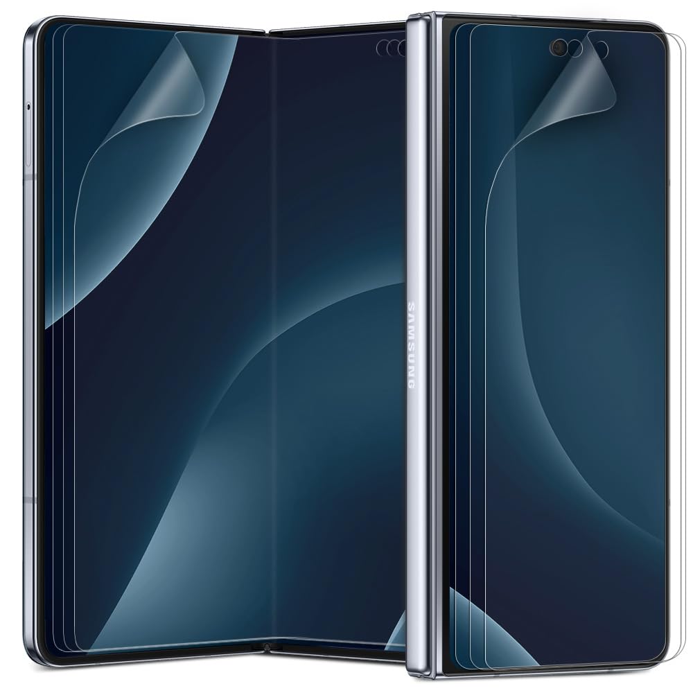 Diacube [3+3 Pack for Samsung Galaxy Z Fold 6, EPU+TPU Anti-Glare Matte ...