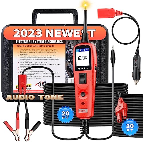 Autel PowerScan PS100 Automotive Circuit Tester, Universal 12V 24V ...