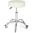Amazon.com: McDooFly Adjustable Heavy Duty Stool - Rolling Stools with ...