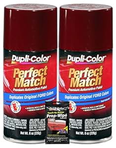 Amazon.com: Dupli-Color Dark Canyon Red Exact-Match Automotive Paint ...