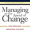 Managing At the Speed of Change: Conner, Daryl R.: 9780679406846 ...