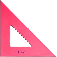 Amazon.com: Alvin, Triangle Ruler with Fluorescent Edges, Drafting Tool ...