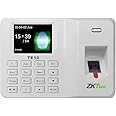 ZKTeco Reloj Checador de Huella Digital Biométrico Terminal de Tiempo y Asistencia con Teclado ...