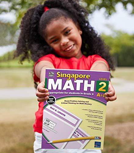 Singapore Math Grade 3 Workbook, 3rd Grade Multiplication, Division ...