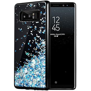 Amazon.com: Galaxy Note 8 Case, Caka Galaxy Note 8 Glitter Case [Starry ...
