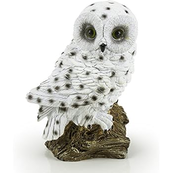 IdeaWorks JB7682 Decorative LED Motion Sensor Hooting Owl Light, 6.93 ...