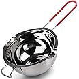 Amazon.com: Stainless Steel Double Boiler Pot with Heat Resistant ...