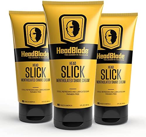 HeadBlade HeadSlick Men's Head & Skull Shaving Cream | No more Nick ...