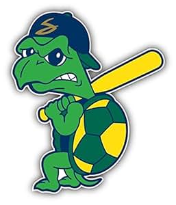 Amazon.com: Beloit Snappers Turtle MiLB Baseball USA Sport Logo Vinyl ...