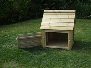 Campbell Duck House, up to 10 ducks, poultry coop, wooden waterfowl ...