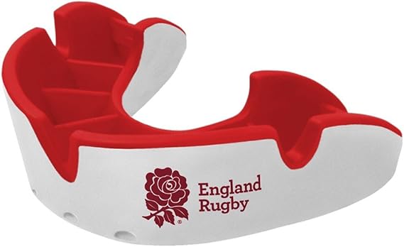 OPRO GEN3 JUNIOR Silver Protection Gum Shield - England Rugby RFU ...
