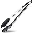 Amazon.com: 600℉ Heat Resistant Kitchen Tongs for Cooking with Silicone ...